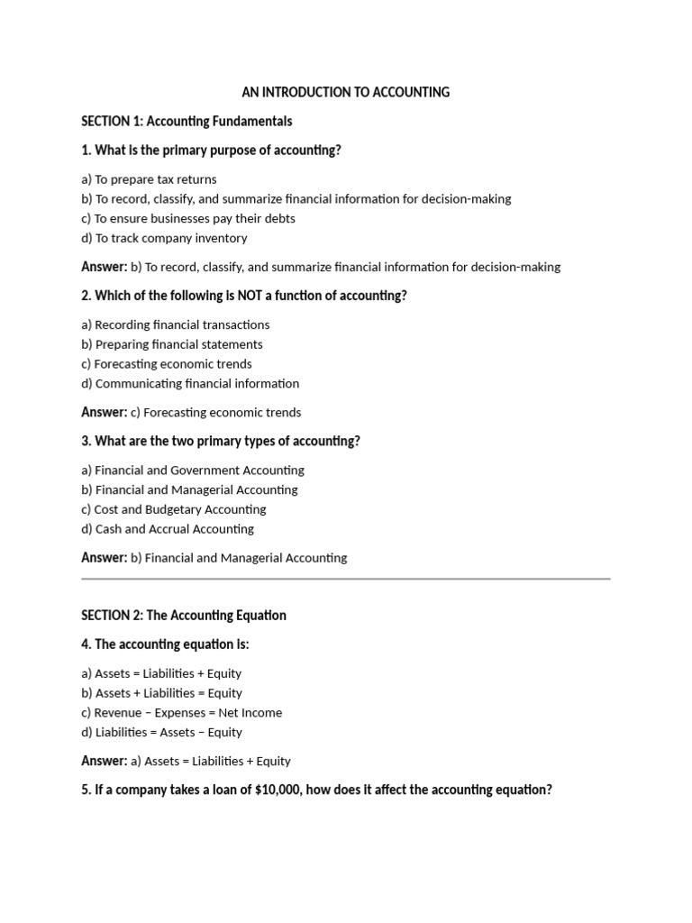 AN INTRODUCTION TO ACCOUNTING | PDF | Debits And Credits | Expense
