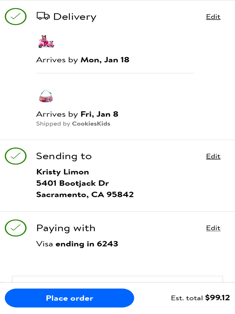 Review Your Order | PDF