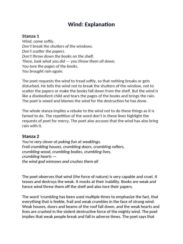 Wind_notes | PDF