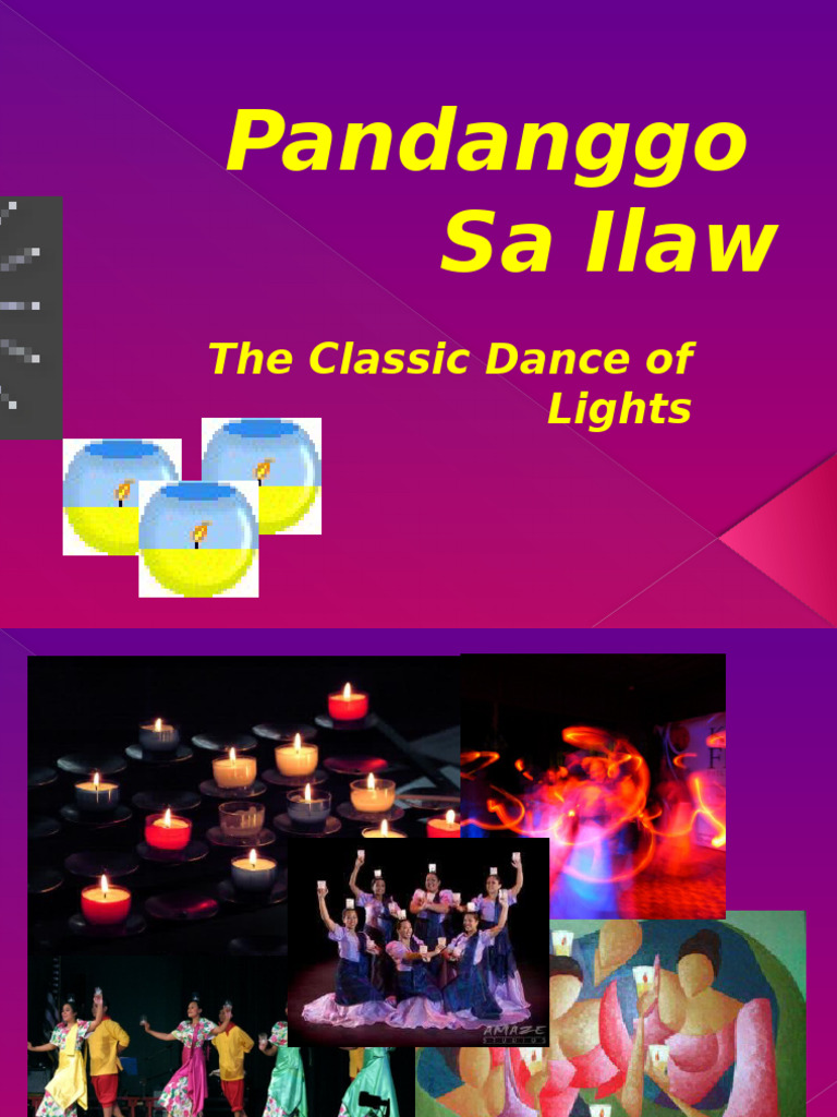 Pandanggo sa Ilaw: Philippine Folk Dance | PDF | Dances | Performing Arts