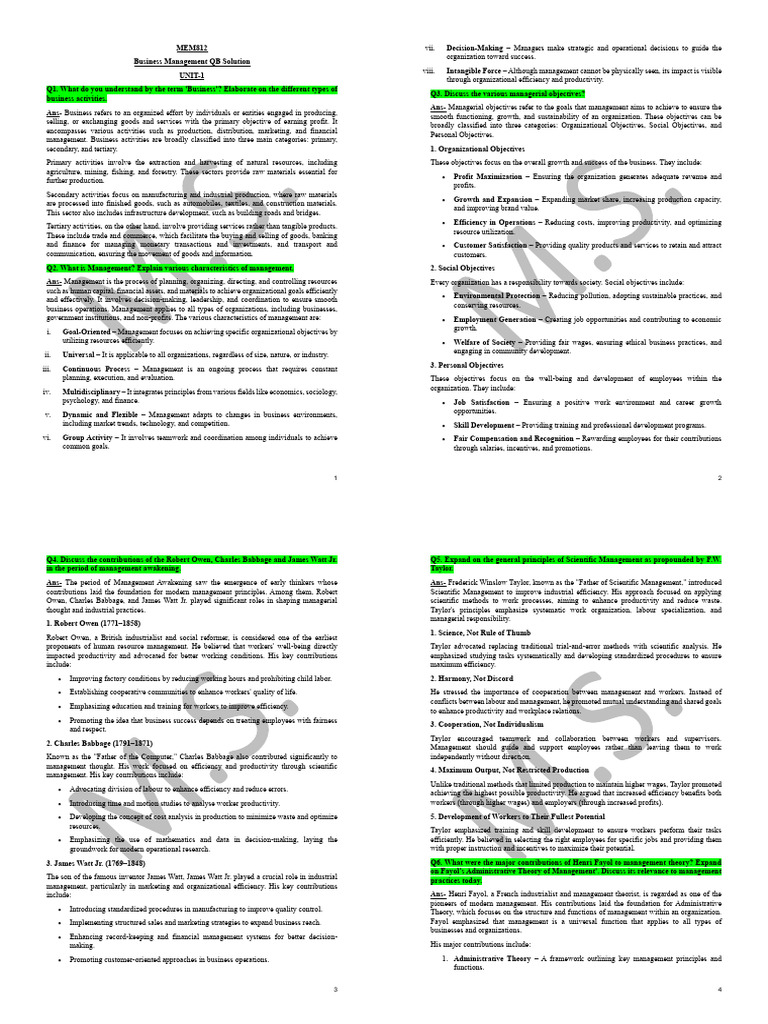 BM CT1 (2.5 units) | PDF | Partnership | Joint Stock Company