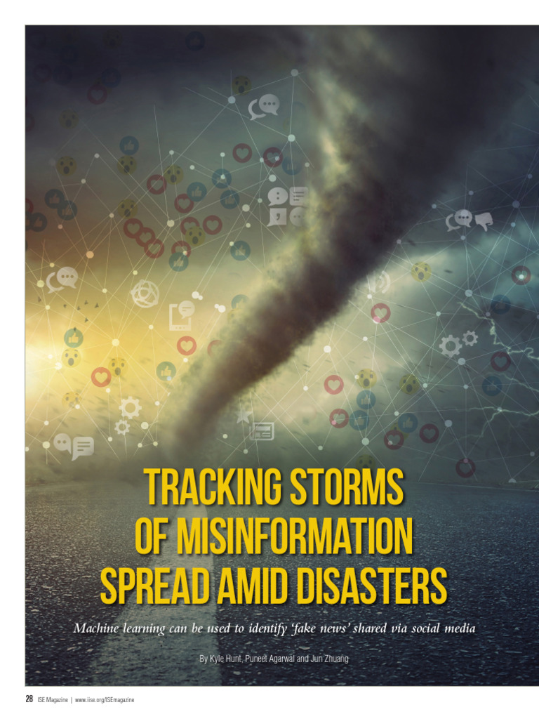2019 Tracking Storms of Misinformation Spread Amid Disasters | PDF ...