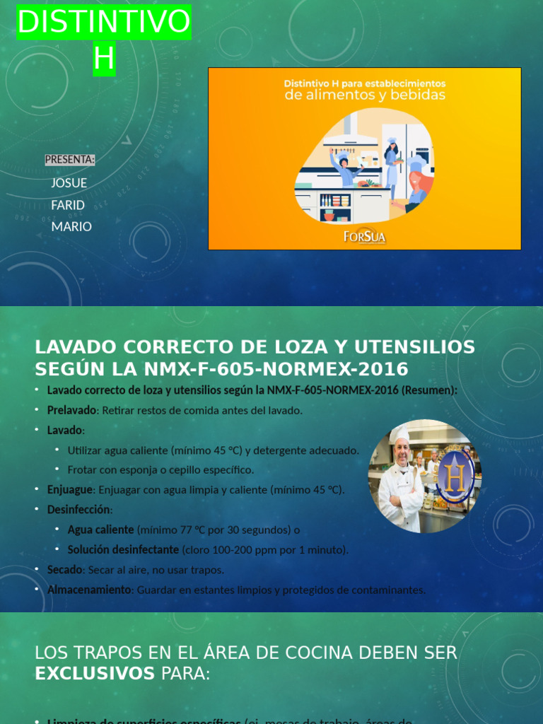 Distintivo H Josue Farid Mario 1 | PDF | Residuos | Agua