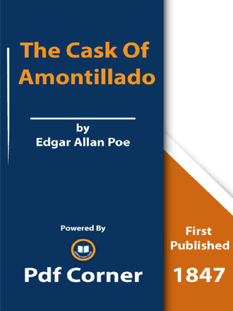 4 The - Cask - of - Amontillado - PDF - Story | PDF