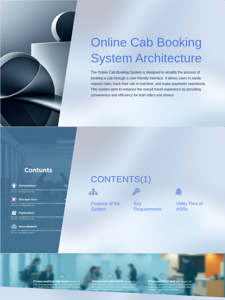 Online Cab Booking System | PDF | Usability | Speech Recognition