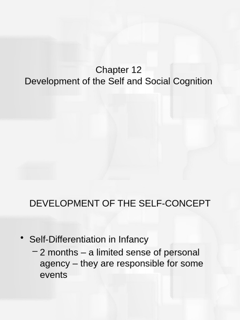 Development of The Self and Social Cognition | PDF | Identity (Social Science) | Self Esteem
