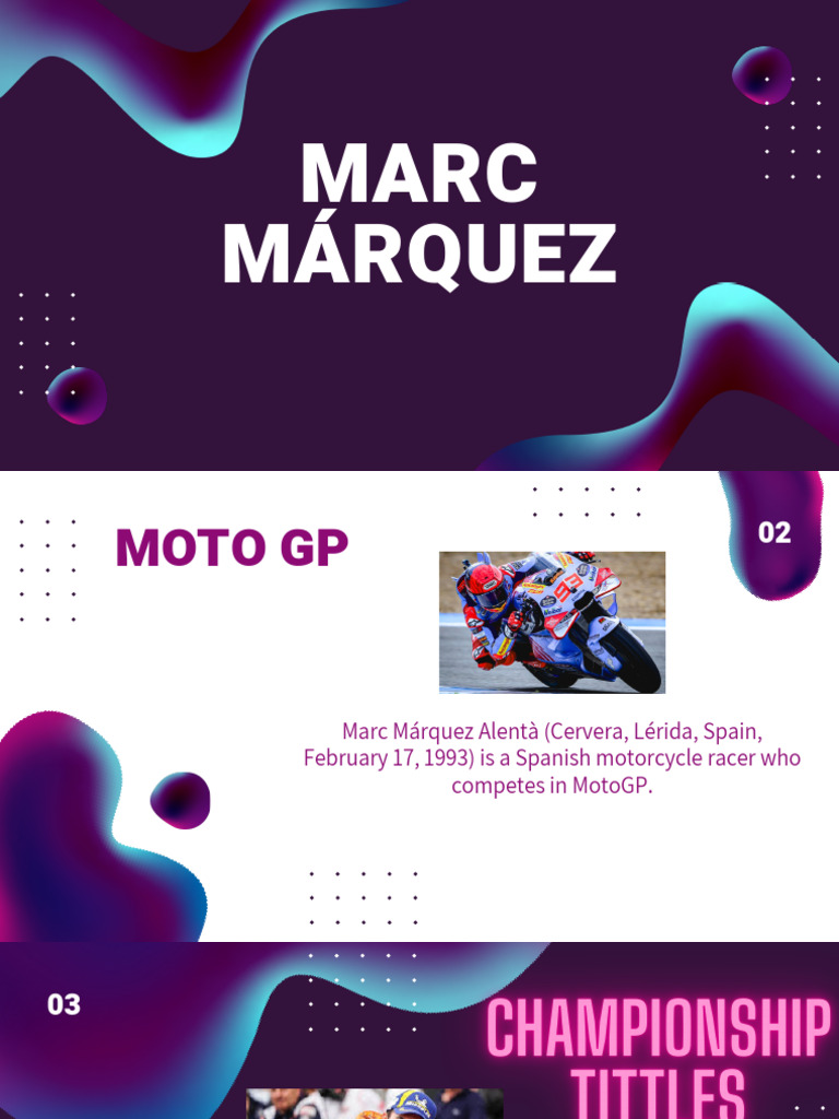 Marc Márquez Motogp Career Overview Pdf