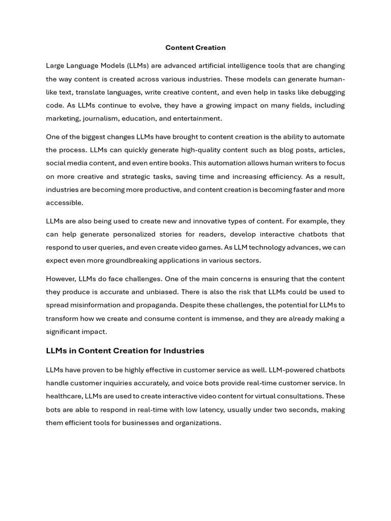 ASWIN TS Unit 3 Content Creation Gen Ai | PDF | Human Communication | Computing