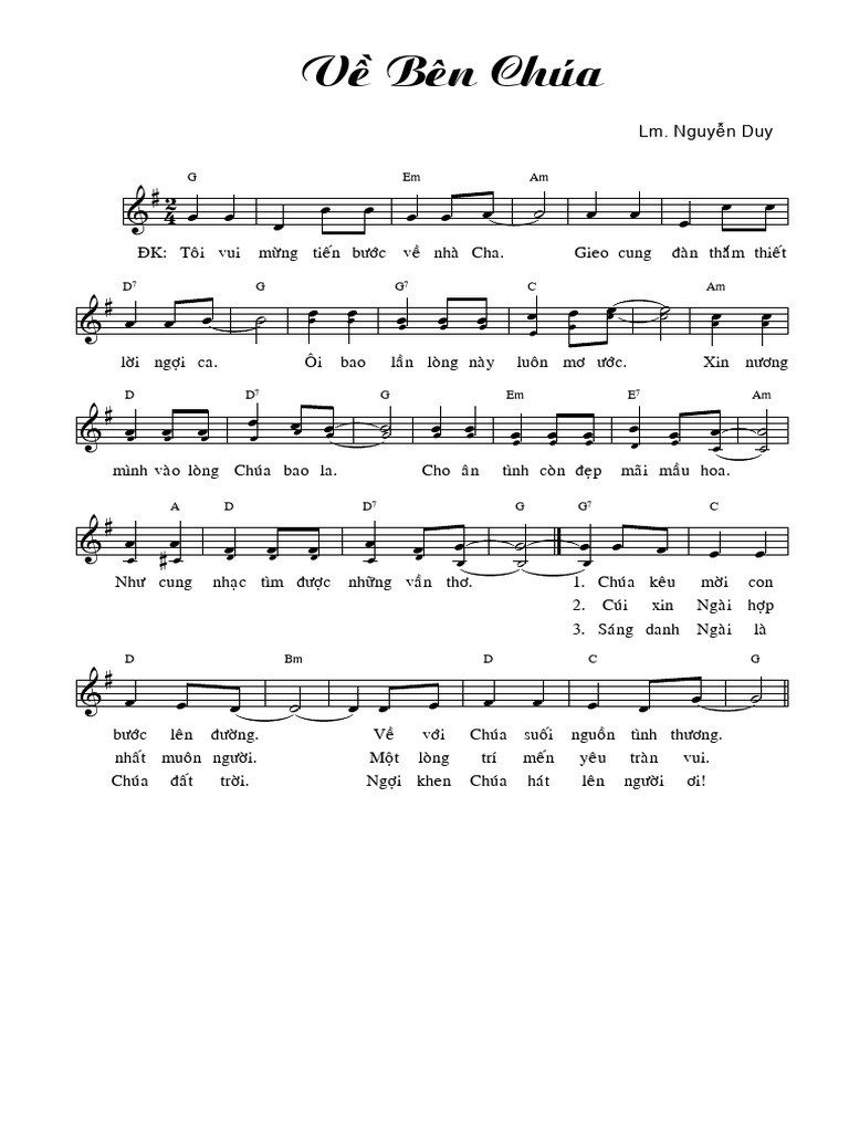 Ve Ben Chua Nguyen Duy | PDF