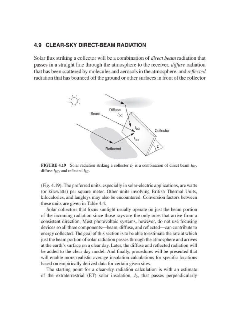 The Solar Resource 4 | PDF