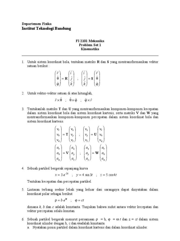 Problem Set 11 | PDF