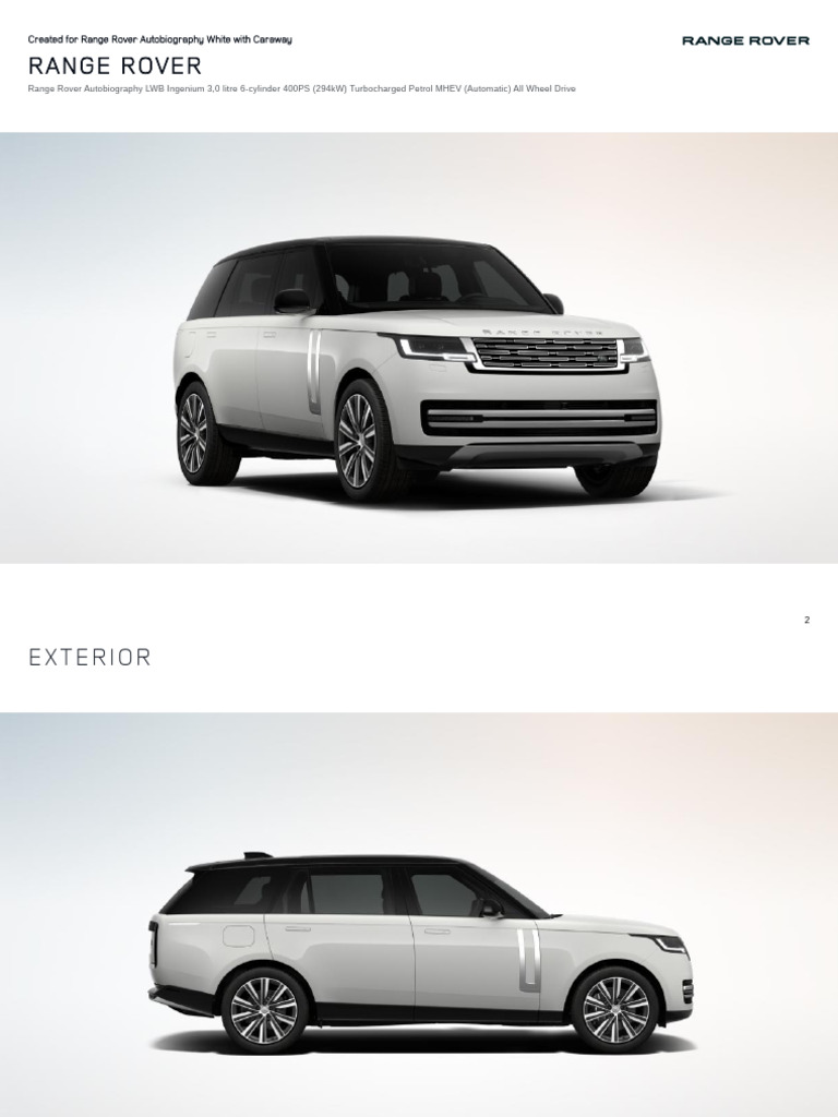 RR Autobiography White with Caraway | PDF | Anti Lock Braking System ...