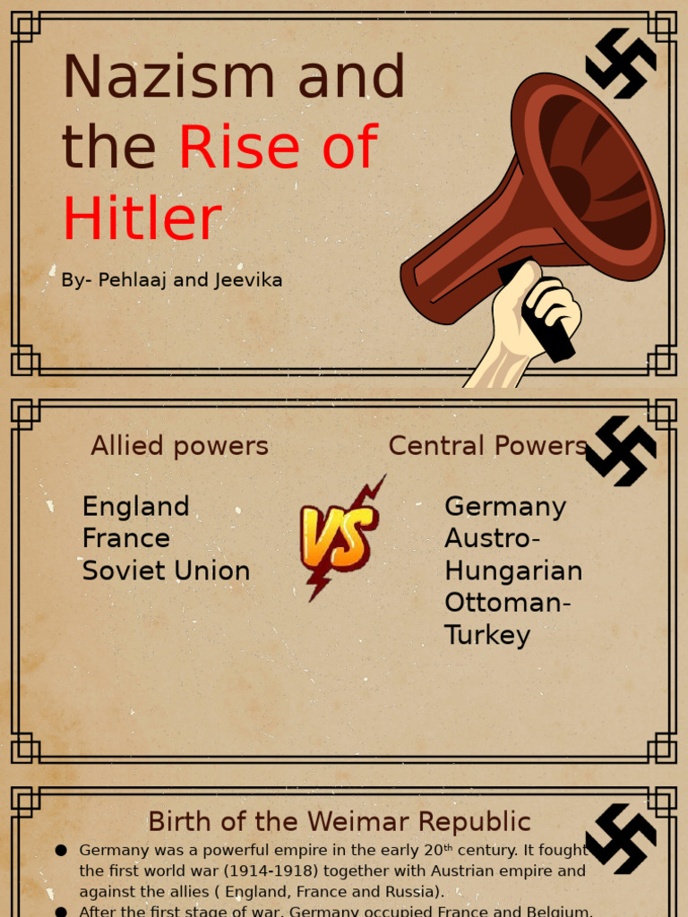 Resource 20250225141406 The Nazism and Rise of Hitler | PDF | Nazi ...