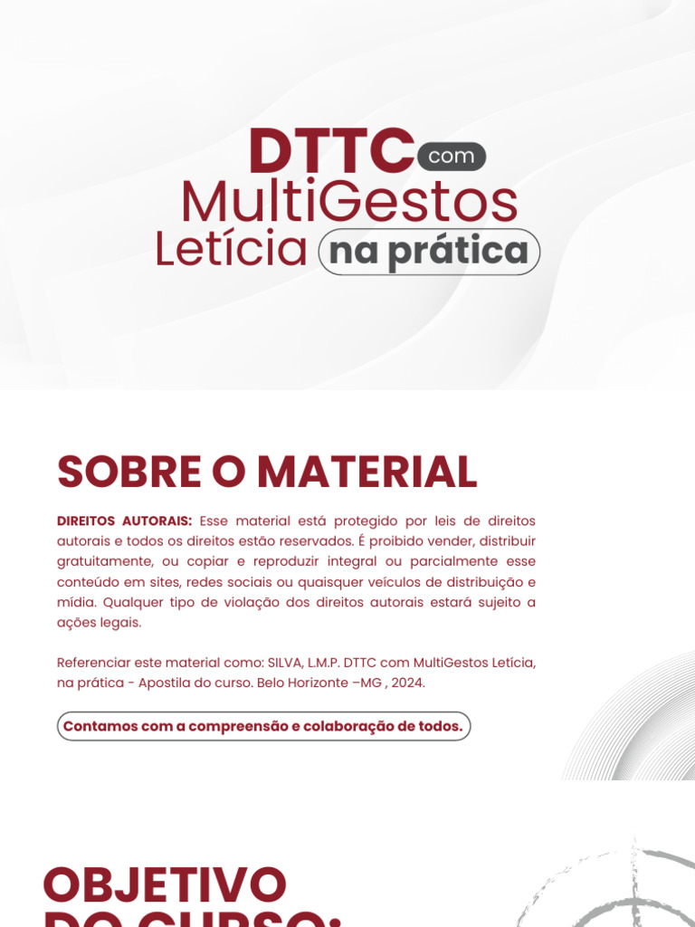 Multigestos: Letícia | PDF | Aprendizado