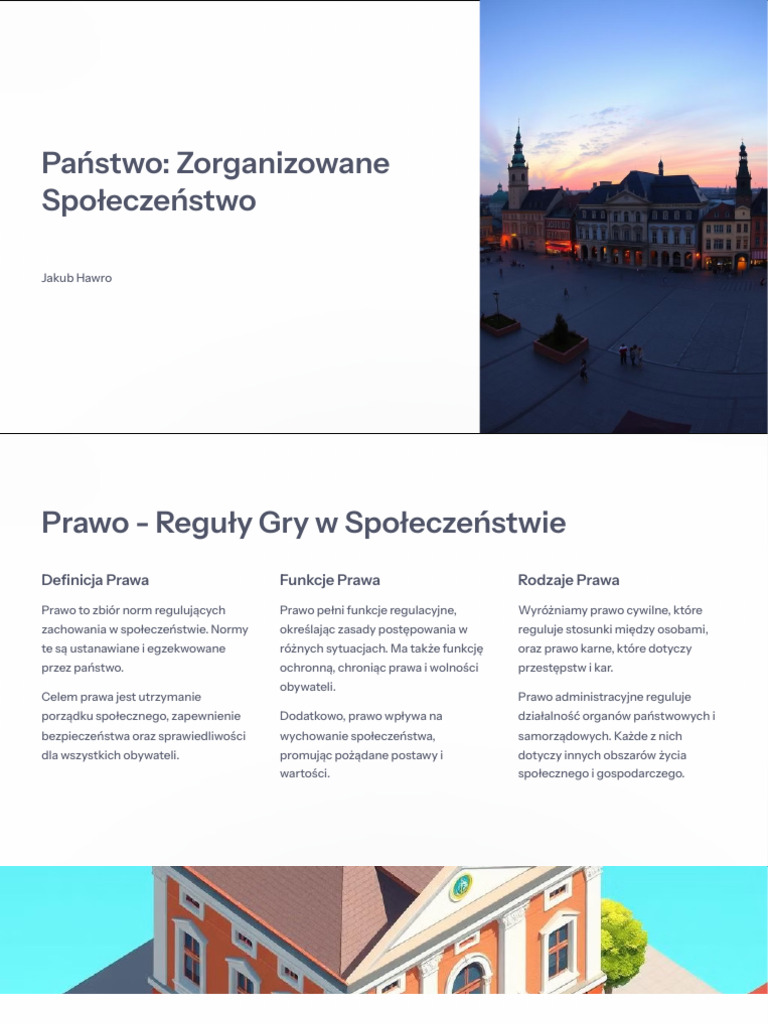 Panstwo Zorganizowane Spoleczenstwo | PDF