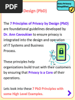 7 Principles of Privacy by Design | PDF | Privacy | Information
