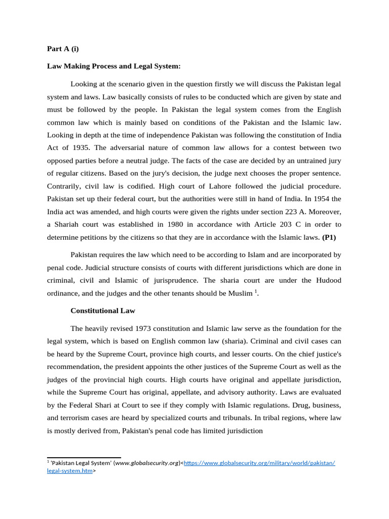 Pakistan's Legal System Overview | PDF | Alternative Dispute Resolution ...