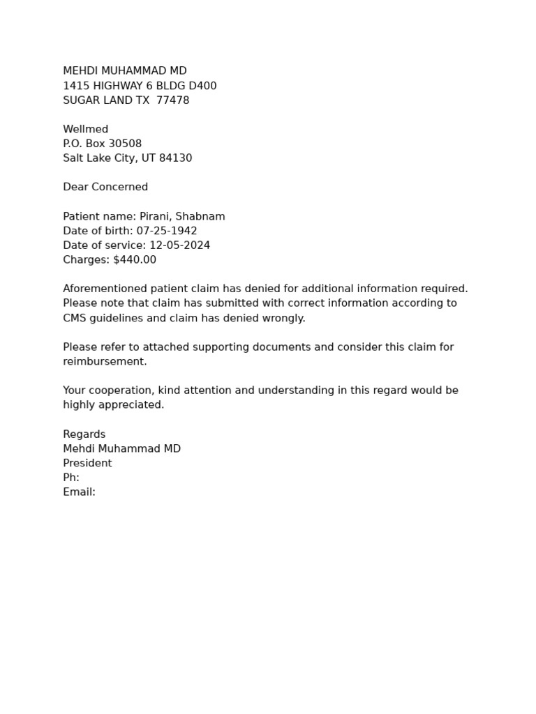 Cover Letter | PDF