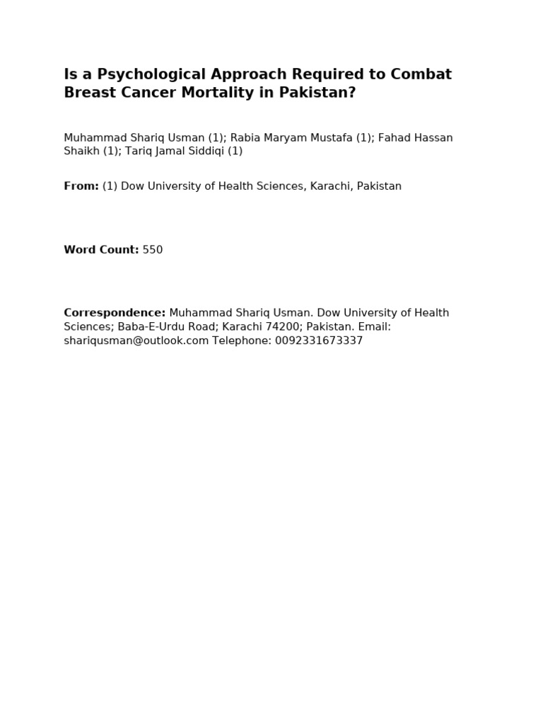 Title Page Format | PDF