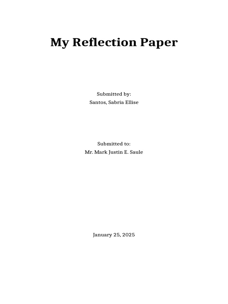 Reflection on the Importance of Art | PDF | Paintings | Paint