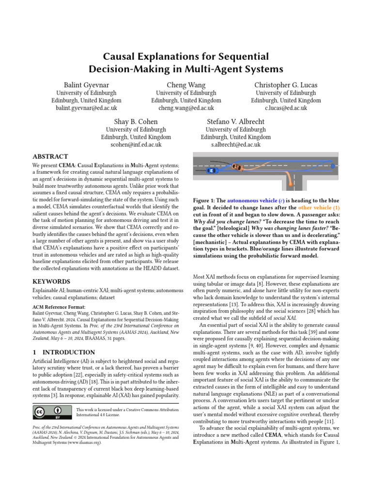 Causal Explanations For Sequential | PDF | Causality | Cognition