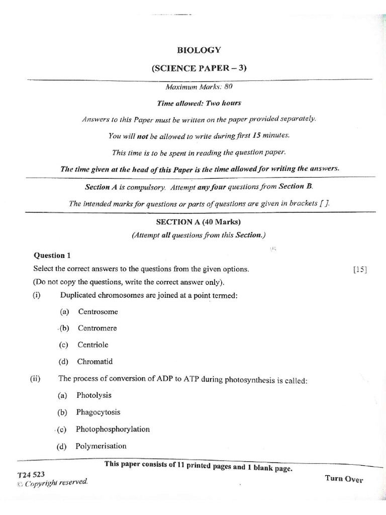 ICSE 2023-24 Board Examination Question Papers | PDF | Linguistics