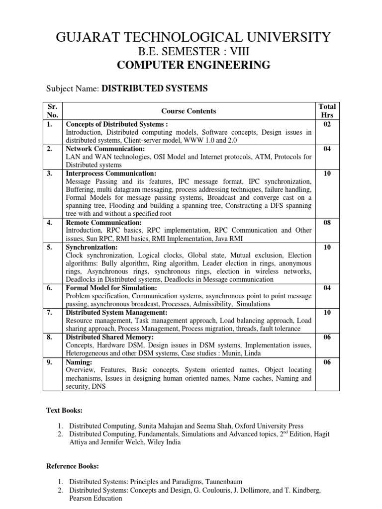 Distributed Systems | PDF | Distributed Computing | Message Passing Distributed Systems | PDF | Distributed Computing | Message Passing
