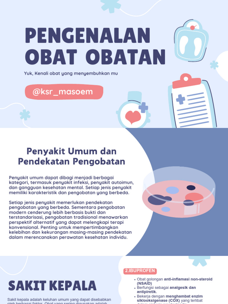 Pengenalan Obat Obatan | PDF