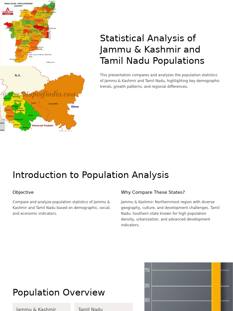 Population Trends in Jammu & Kashmir | PDF | Demography | Population Growth