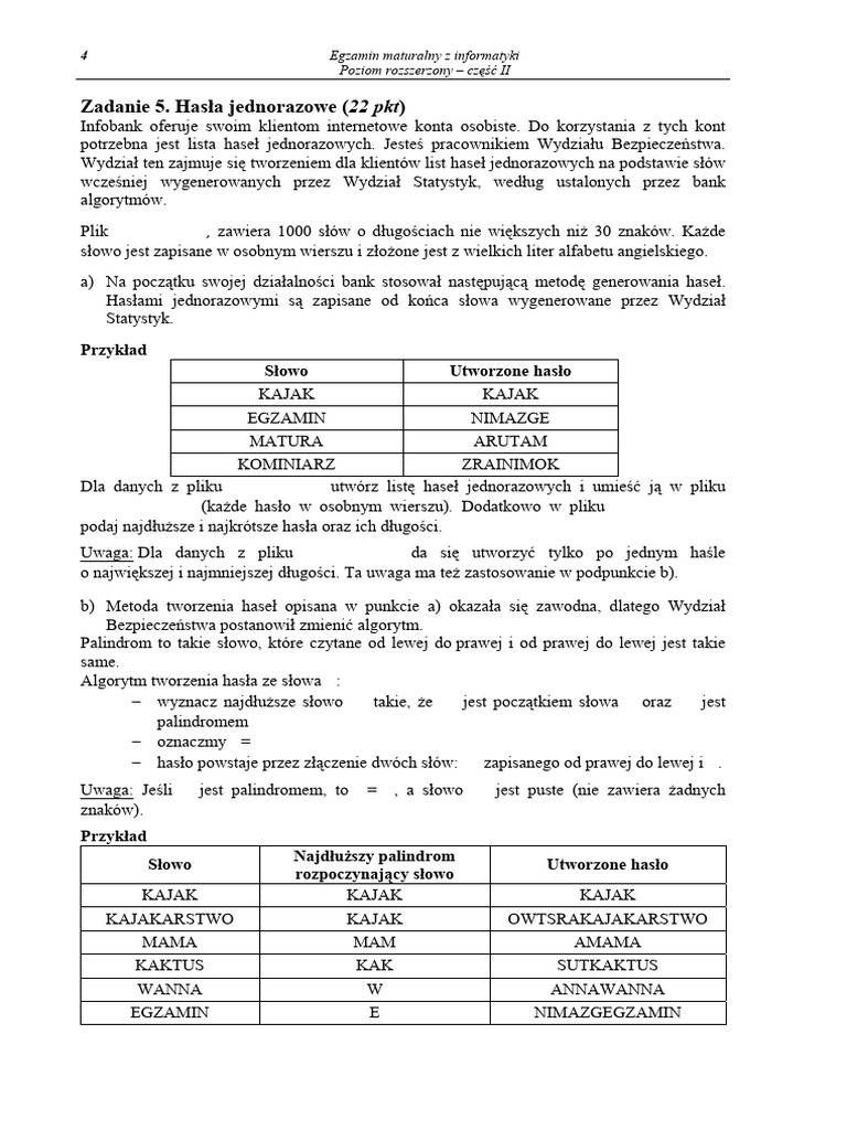 2008 PR z5 (Hasła Jednorazowe) | PDF