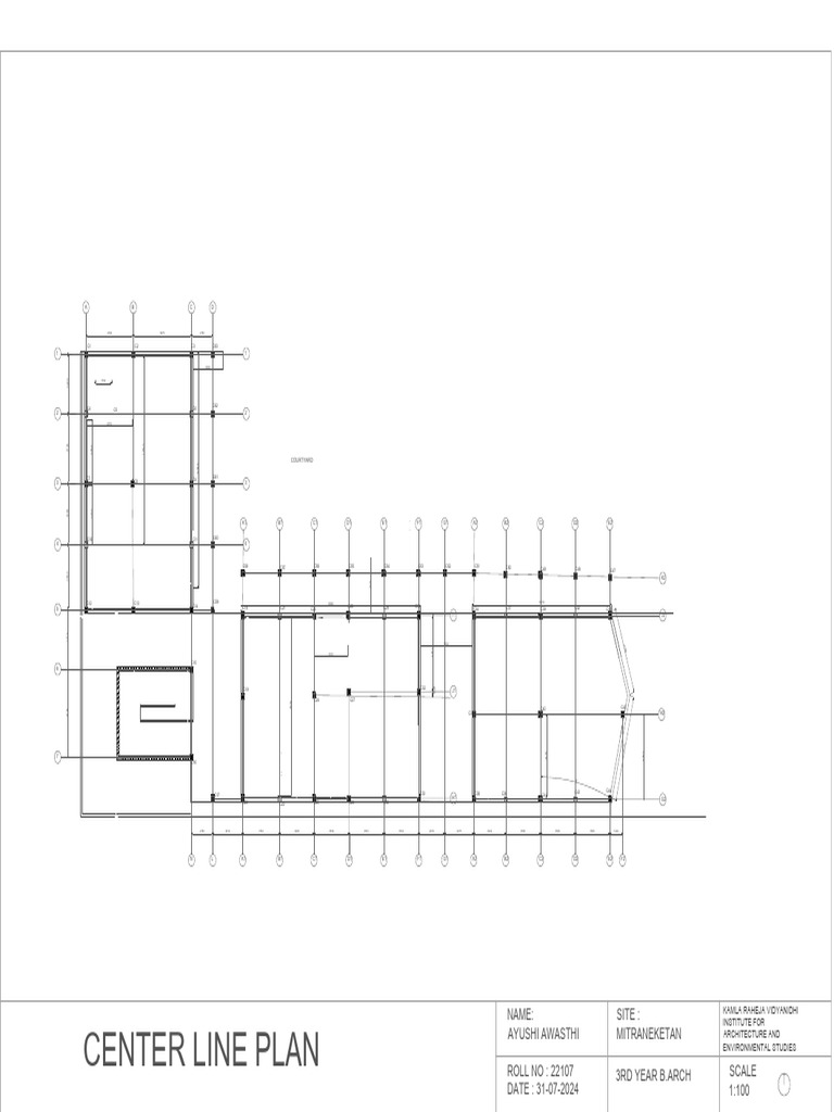 Centre Line Plan | PDF
