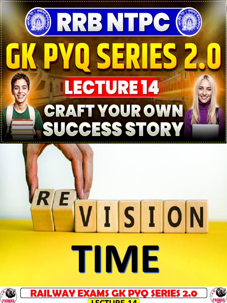 Lecture - 14 RRB NTPC GK 2.0 | PDF
