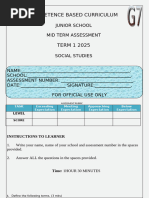 Grade 8 Geography Lesson Plans | PDF | Map | Geography
