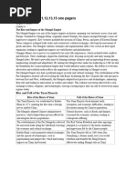 AP World History - Unit 1 Study Guide | PDF | China | World Politics