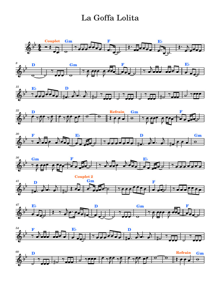 La Goffa Lolita (GM) | PDF