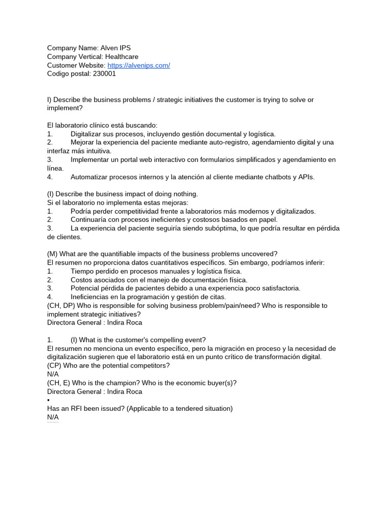 Medpic Alven Ips | PDF