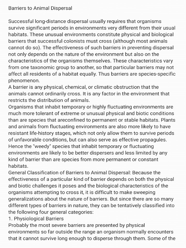 Barrier | PDF