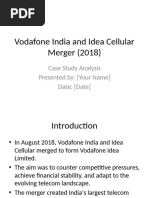 Vodafone Idea Case | PDF | Mergers And Acquisitions | Economies