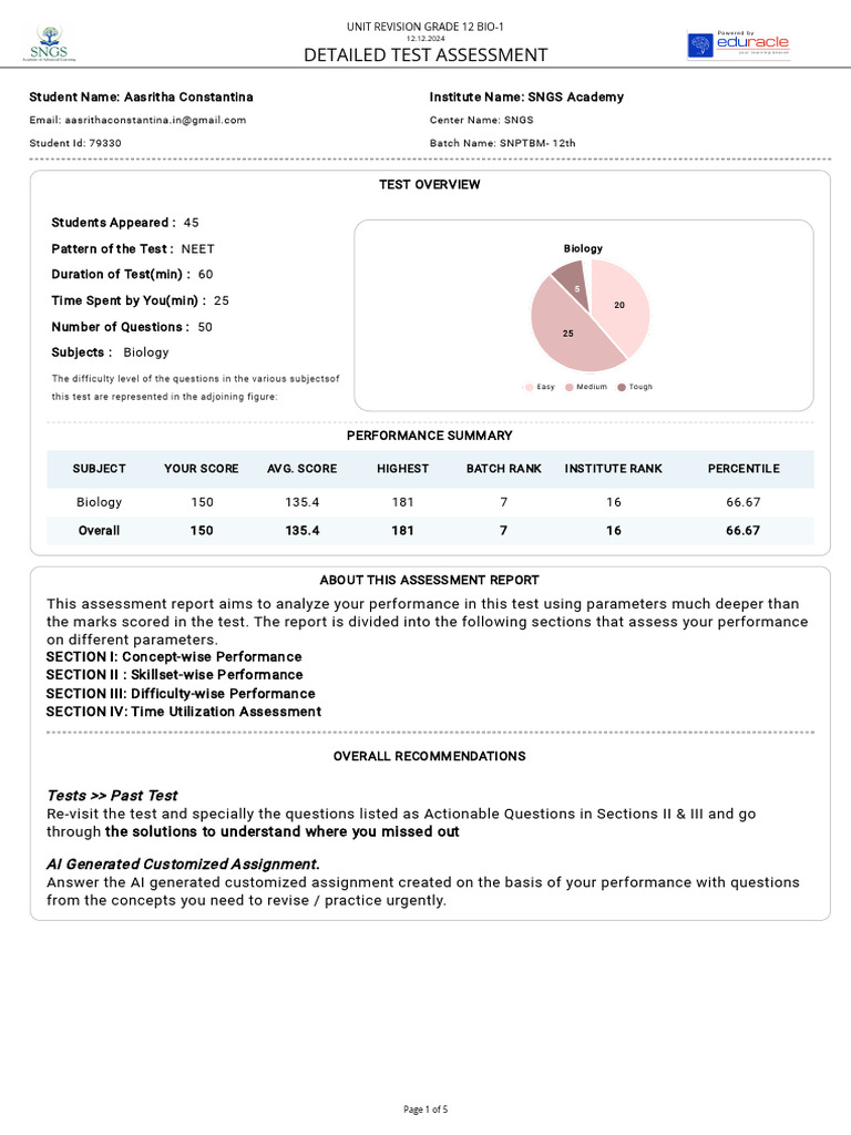 Unit_Revision_Grade_12_Bio_1_482250_79330-1733997673 | PDF | Thought ...