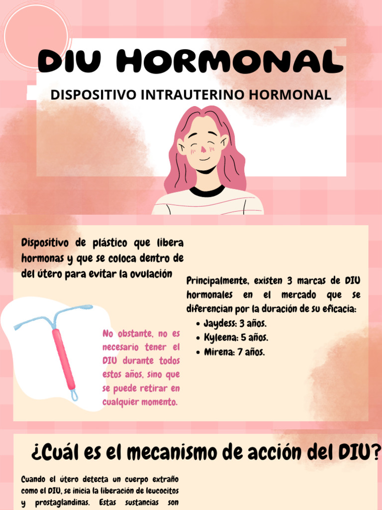Dispositivo Intrauterino Hormonal: Guía Completa | PDF | Salud sexual ...