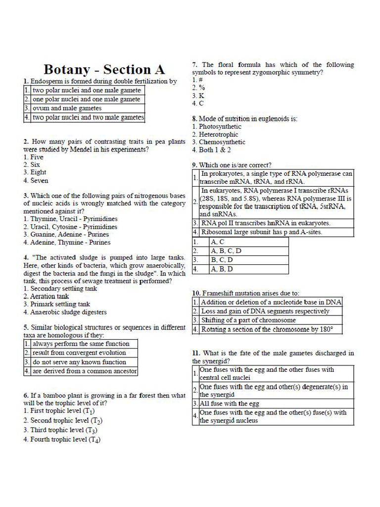 Neet Sample Paper 4 | PDF