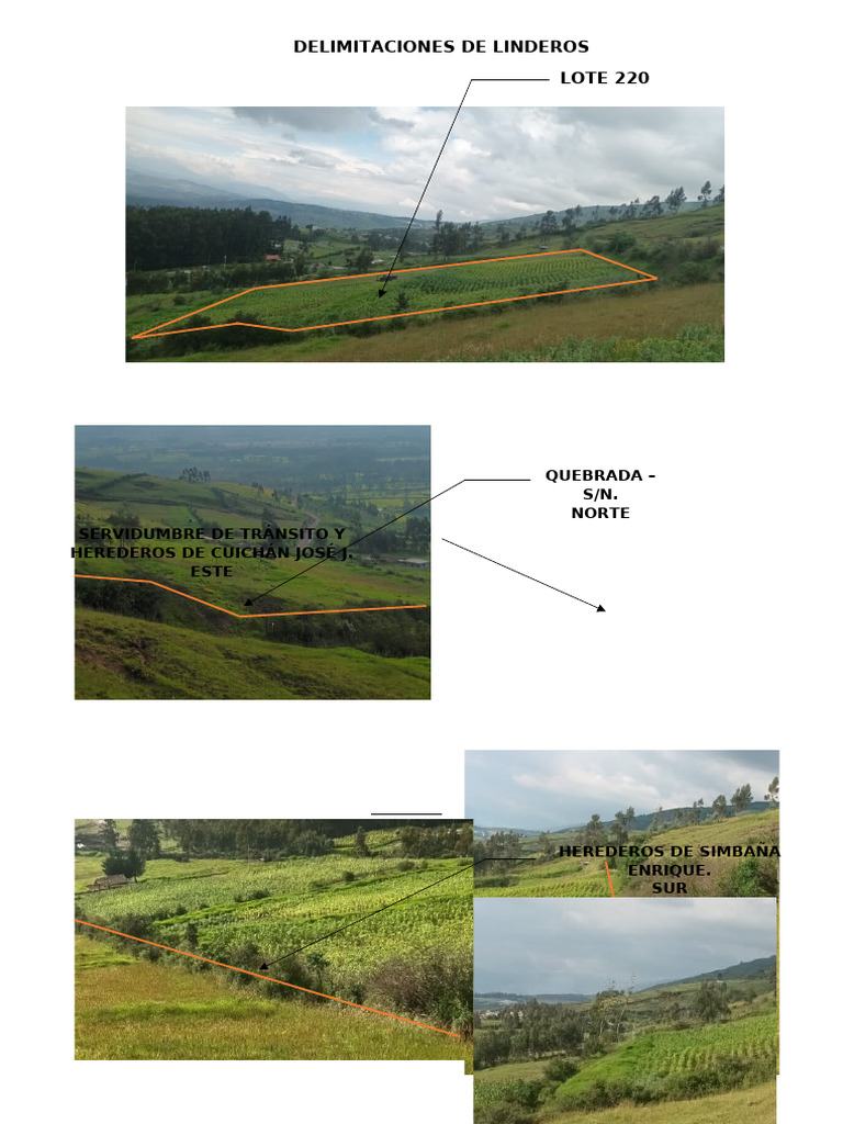 Delimitaciones de Lindero1 | PDF