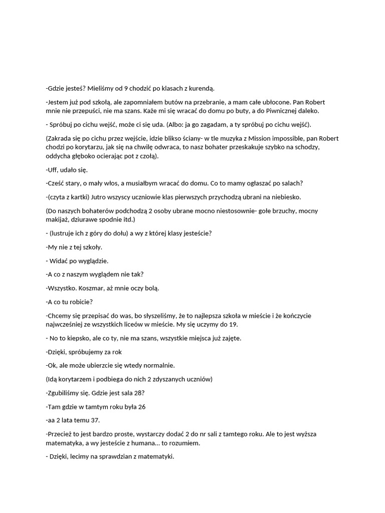 Ślubowanie-scenariusz | PDF