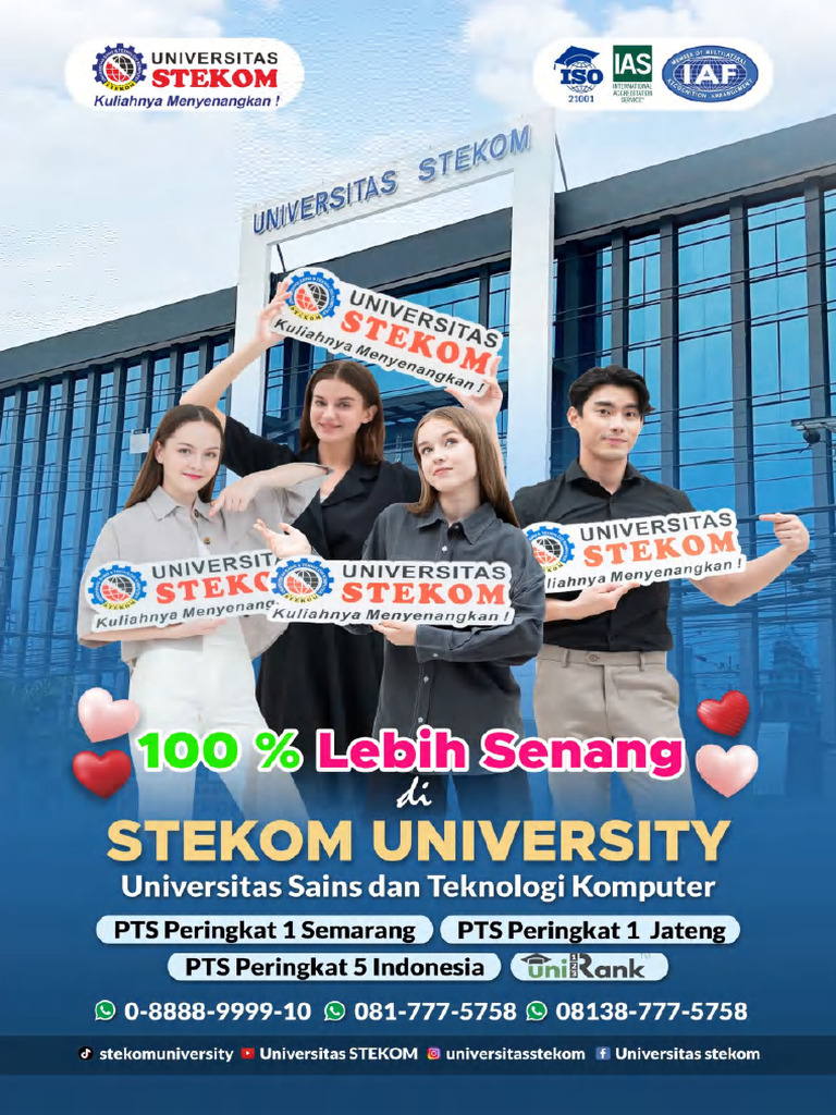 Brosur Universitas STEKOM 2025 | PDF