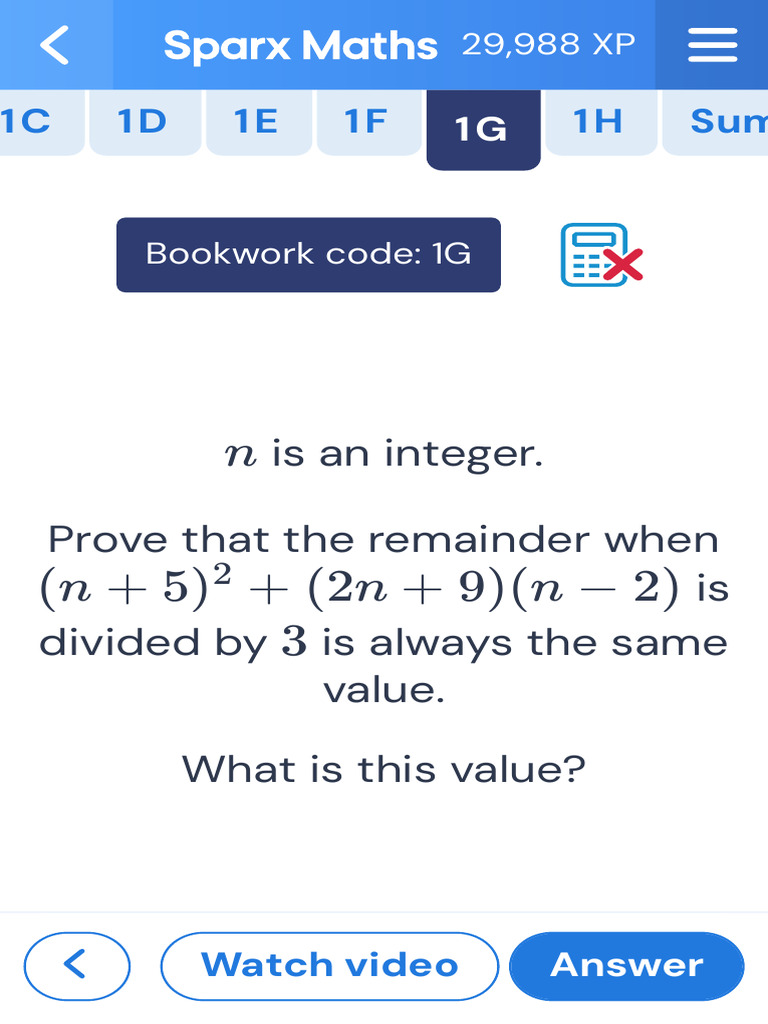 Sparx Maths 11 | PDF