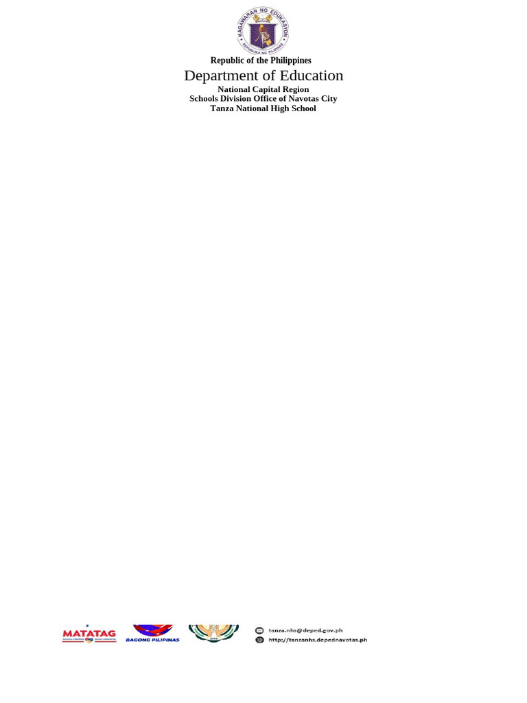 A. Letter Intent (Calamity Leave) | PDF