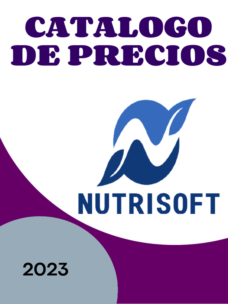 Catalogo 2023 Nutrisoft | PDF | Índice de masa corporal | Determinantes ...