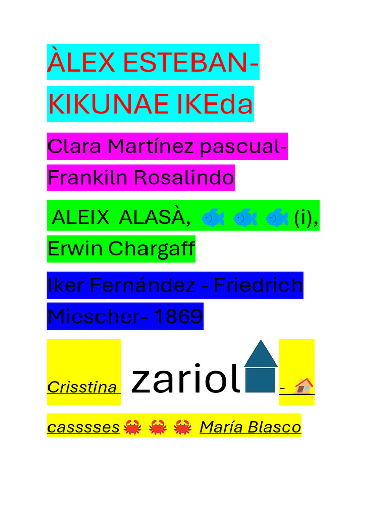 Àlex Esteban-Kikunae Ikeda | PDF