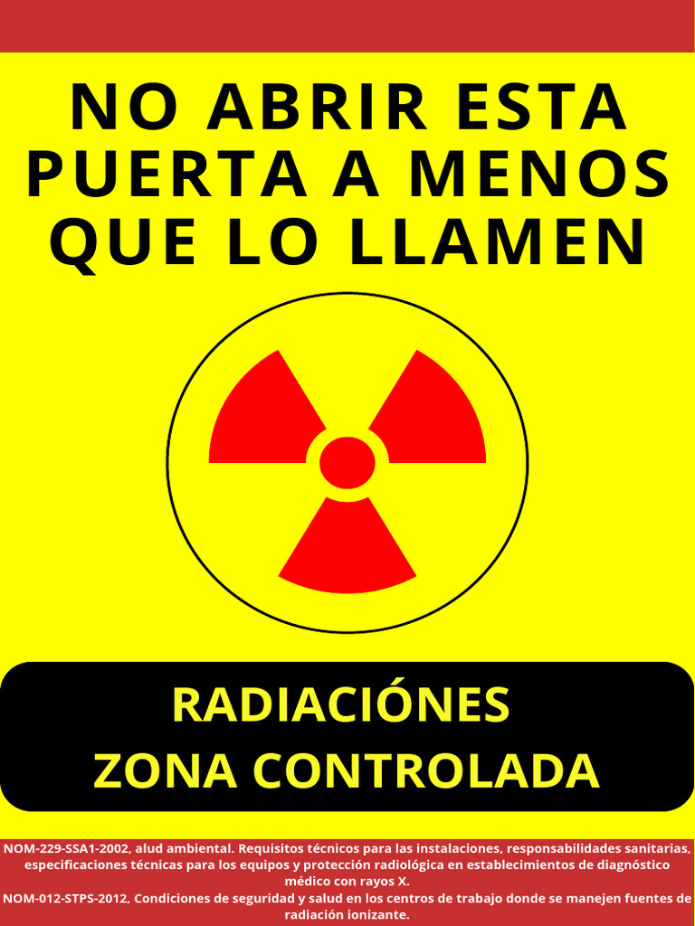 Normativa sobre Radiación Ionizante | PDF