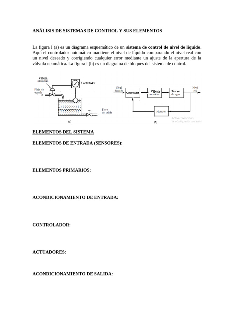 Ejemplos de Sistemas de Control Industrial | PDF
